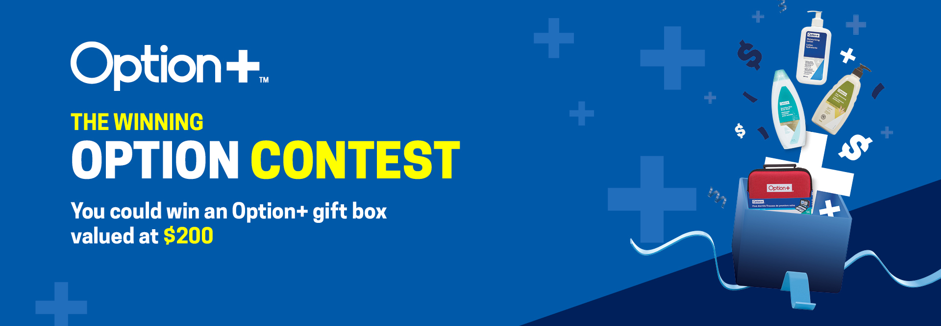 Exclusive Option+ Contest - Medicine Shoppe